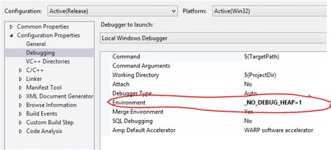 Visual Studio Slow Debugging And NO DEBUG HEAP C Stories