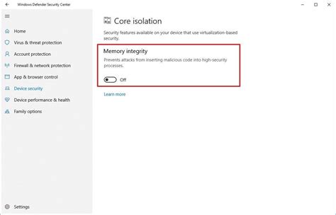 How To Enable Memory Integrity Protection On Windows April Update Windows Central