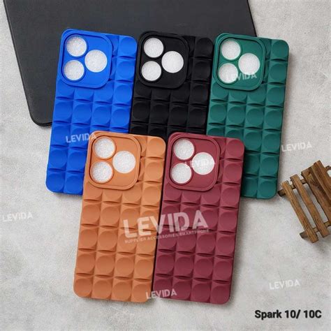 Jual Case Tecno Spark 10 Tecno Spark 10c Premium Soft 3d Armor Deep Matte Case Finger Tecno