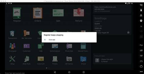 clover emulator register crash clover community