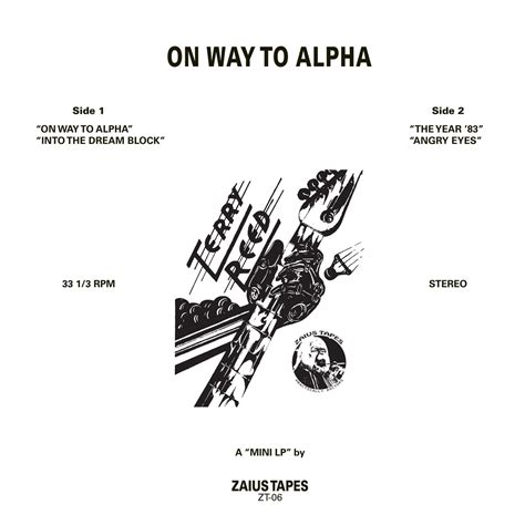 Terry Reed On Way To Alpha Mini Lp Siltbreeze Records
