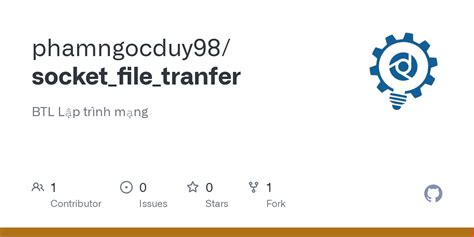 github phamngocduy98 socket file tranfer btl lập trình mạng