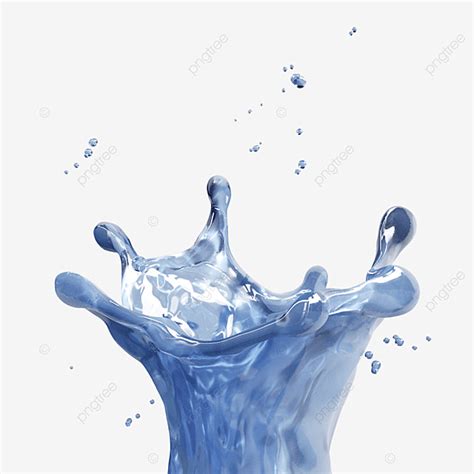 3d 일러스트 워터 스플래쉬 크라운 물방울 바다 왕관 커피 물 물 튀김 액체 왕관 Png 일러스트 및 Psd 이미지 무료 다운로드 Pngtree