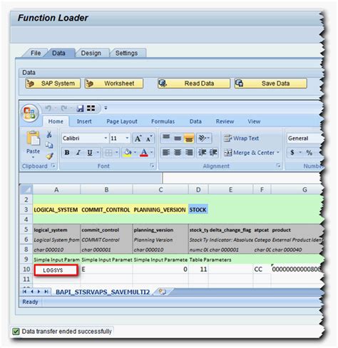 Mass Uploads In Sap Apo Using Functionloaderinla Sap Community