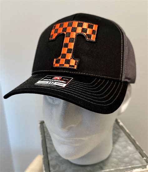 Tennessee Vols Custom Checkerboard T Patch Richardson 112 Etsy