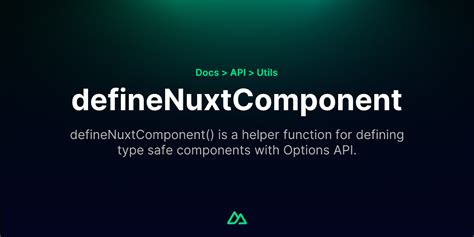 Definenuxtcomponent · Nuxt Utils V4