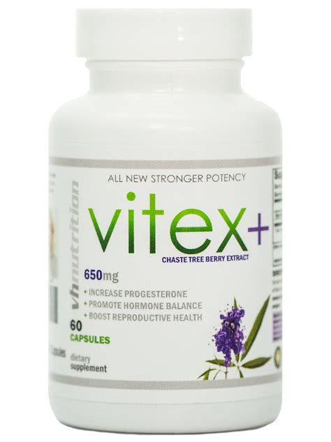 Vh Nutrition Vitex 650mg Vitex Chasteberry Supplement For Women To