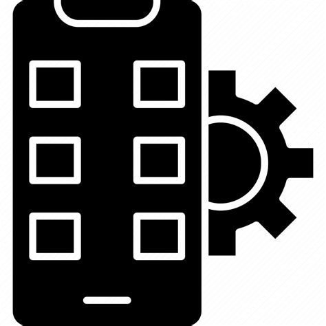 App Development Mobile Settings Coding Development Icon Download