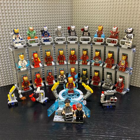 Combined 2 Of The Hall Of Armor Sets And Filled It Up With All The Iron