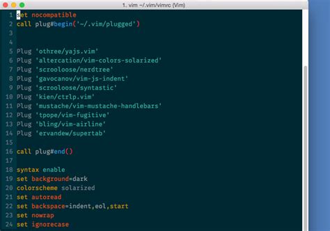 Macos Setting Vims Background Highlight Color Stack Overflow