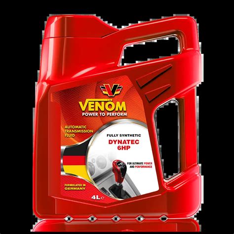 Automatic Transmission Fluid Dynatec 6hp Fully Synthetic Venom Oil