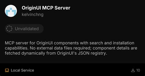 originui mcp server mcp servers · lobehub