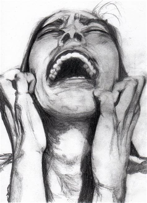 Scream Drawing At PaintingValley Com Explore Collection Of Scream Drawing