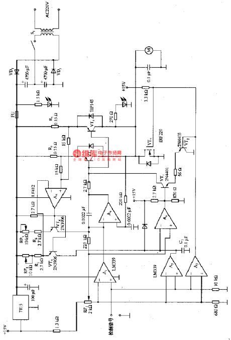 Motor Control Circuit Of LM Motor Control Control Circuit Circuit Diagram SeekIC Com