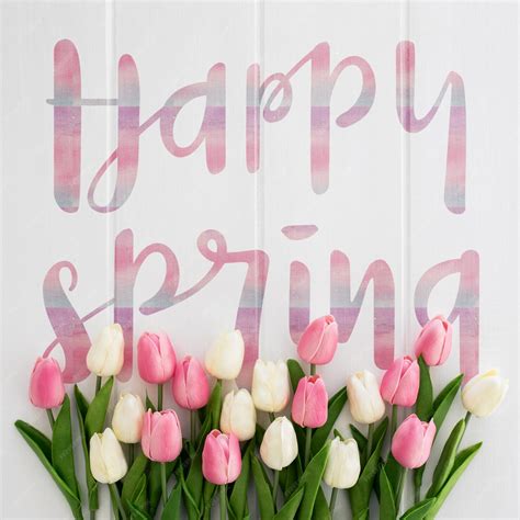 Free Psd Cute Message On Wood Texture Spring Concept Mockup