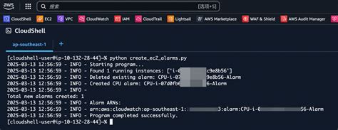 玩转 Amazon Cloudwatch（一）：为 Ec2 实例批量创建 Cpu 使用率告警 亚马逊aws官方博客