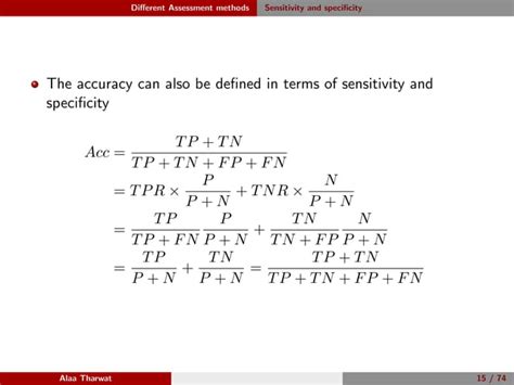 Classification Assessment Methods Pdf Educational Assessment