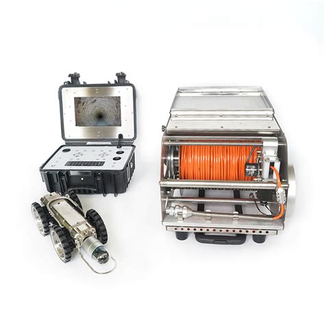 Sewer Pipe Inspect Robot Crawler Camera Pipe Inspection Robot Drain
