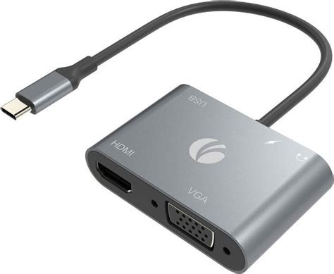 Докинг станция Vcom Cu4511 Type C 3 0 Hdmi Usb3 0 сива Ozone Bg