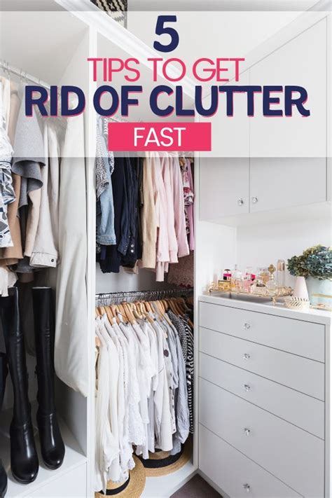 5 Tips To Get Rid Of Clutter Fast And Help Your Home Feel Welcoming