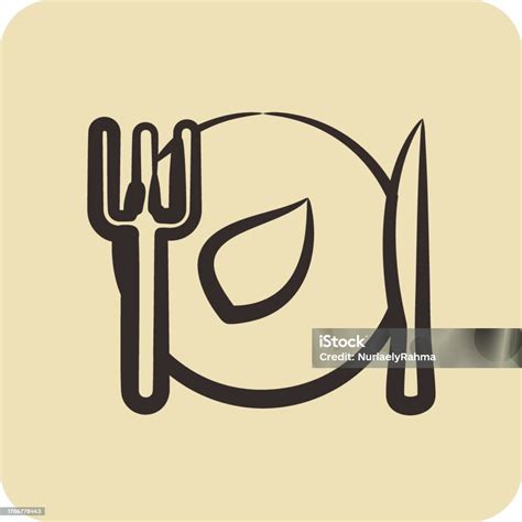 아이콘 건강 식품 건강한 기호에 적합합니다 손으로 그린 스타일입니다 심플한 디자인 편집 가능 디자인 템플릿 간호사에 대한 스톡 벡터 아트 및 기타 이미지 Istock