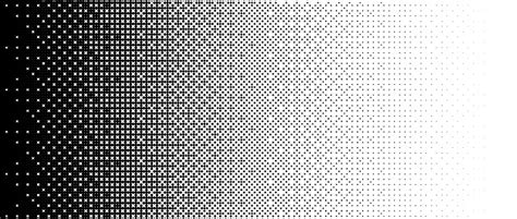 픽셀화된 비트맵 그라데이션 텍스처입니다 흑백 디더링 패턴 배경입니다 추상적인 글리치 패턴입니다 8 비트 비디오 게임 화면 배경 화면입니다 테두리 넓이 픽셀 아트 복고풍