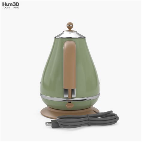 Delonghi Electric Kettle 3d Model Download Home Appliances On