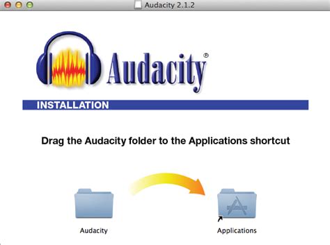 Cant Drag Audacity To Applications Macos Audacity Forum