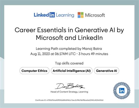 manoj batra on linkedin generativeai computerethics artificialintelligence