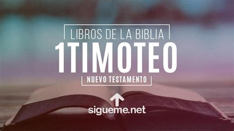 1 Timoteo Libro De La Biblia Comentario Biblico