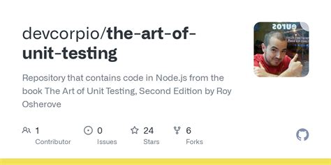 Github Devcorpio The Art Of Unit Testing Repository That Contains Code In Node Js From The