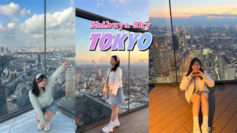 [여행vlog] 도쿄 여행 2일차 ️ 시부야스카이 낮 부터 노을 야경까지⭐️ 하루종일 시부야 데이〰 미도리스시 초밥