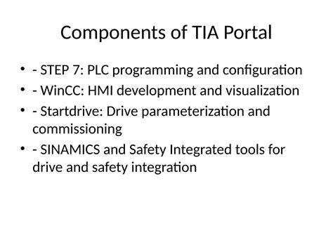 Introduction To Tia Portal A Comprehensive Guide To Siemens Totally Integrated Automation