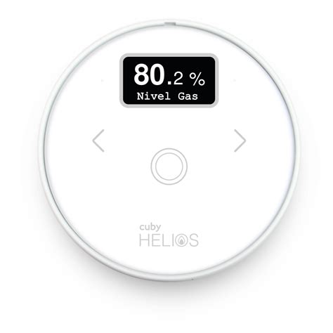 Cuby Helios Medidor Gas Lp Con Alarma De Gas Y App Gratuita Cuby Smart