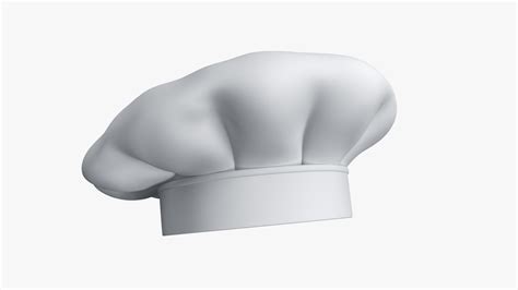 Chef Hat 3d Model Turbosquid 1963100