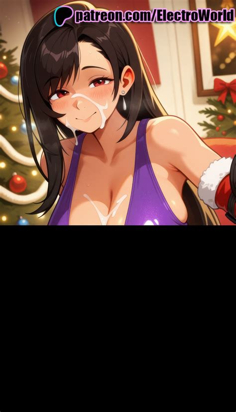 Rule 34 1girls Ai Generated Black Hair Blush Breasts Christmas