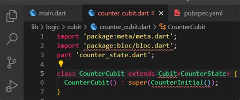 flutter importing the bloc package is not working stack overflow