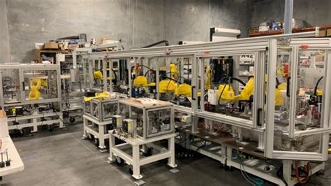 Modular Assembly Platform Rnd Automation Robotics Packaging