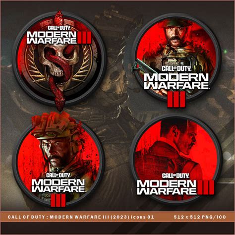 Call Of Duty Modern Warfare Iii 2023 Icons By Brokennoah On Deviantart