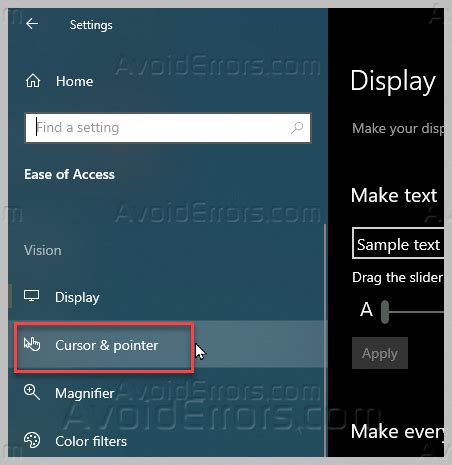 How To Modify Mouse Pointer In Windows AvoidErrors