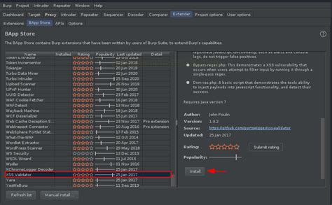 Burp Suite For Pentester Xss Validator