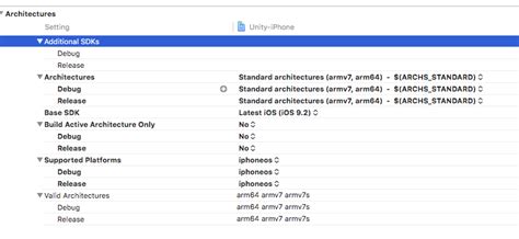 Ios Missing 64 Bit Support Questions And Answers Unity Discussions