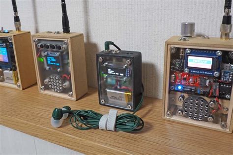 業余ノート fmラジオ（rda5807m）イヤフォン専用