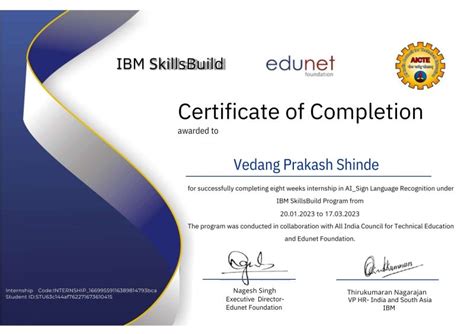 Vedang Shinde On Linkedin Connections Artificialintelligence Machinelearning Internship