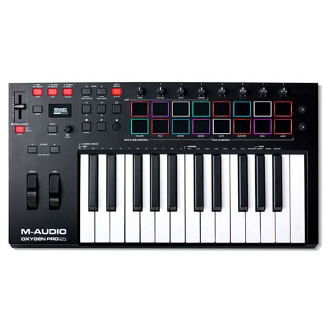 M Audio Oxygen Pro 25 25 Key Usb Midi Keyboard Controller With Beat