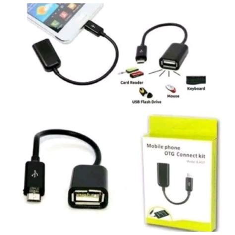 Jual Kabel Otg Micro Tipe C Connect Kit Shopee Indonesia