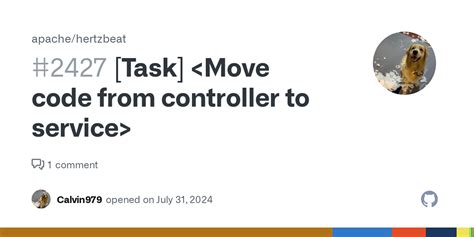 Task · Issue 2427 · Apachehertzbeat · Github