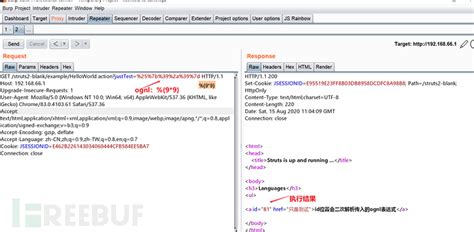 Struts2 S2 059，cve 2019 0230漏洞验证 Freebuf网络安全行业门户
