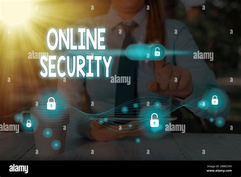 Text Sign Showing Online Security Business Photo Text Rules To Protect Against Attacks Over The