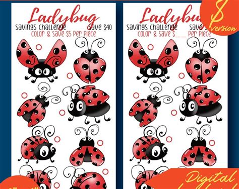 Ladybug Scratch Or Roll Etsy